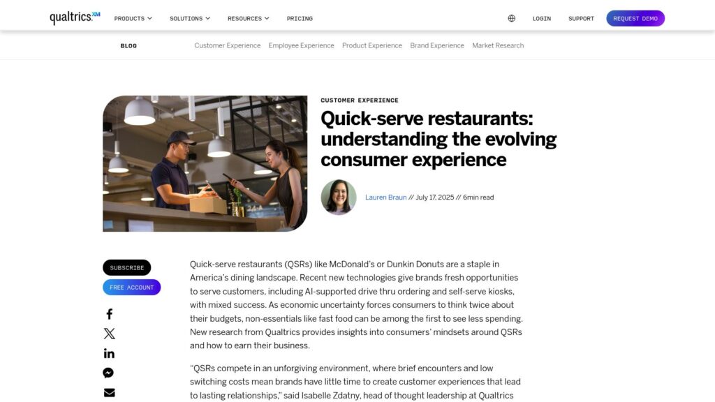 Quick-serve Restaurants: Understanding the Evolving Consumer Experience ...